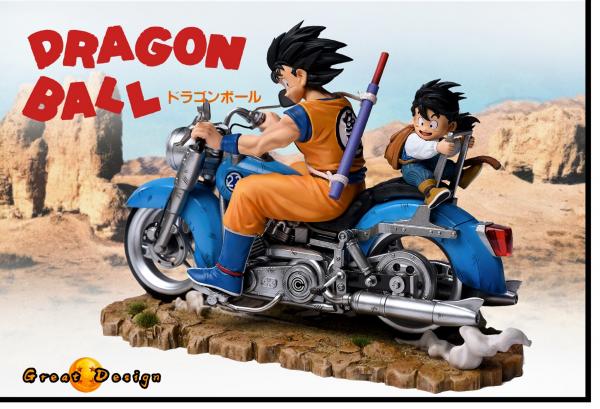 DBZ - Goku & Gohan Motorcycle by GD STUDIO