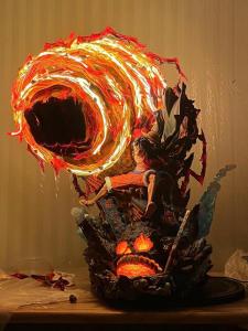 Luffy Red Roc Epic Diorama By Monkey D Studio