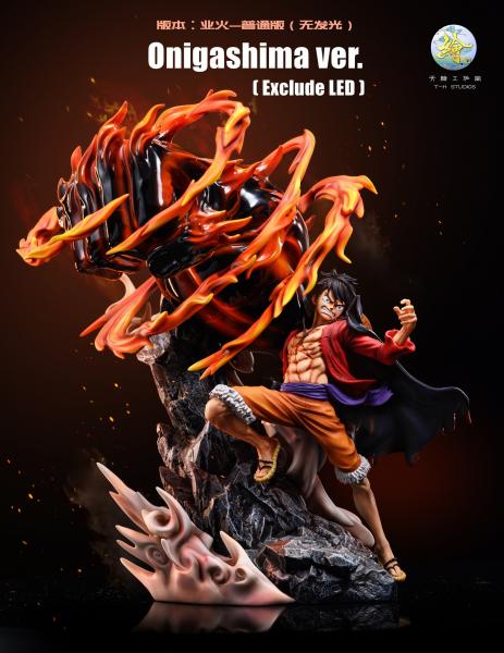 Luffy RED ROC by TH STUDIO