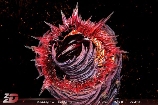 Luffy Red Roc Epic Diorama By ZZDD STUDIO