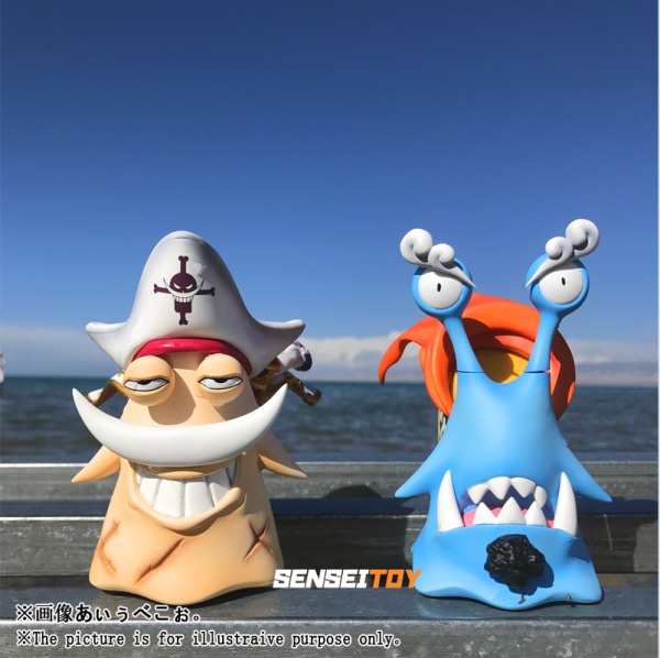 POWERMAX - Den Den Mushi Vol.4 Whitebeard and Jinbei ( set of 2 )